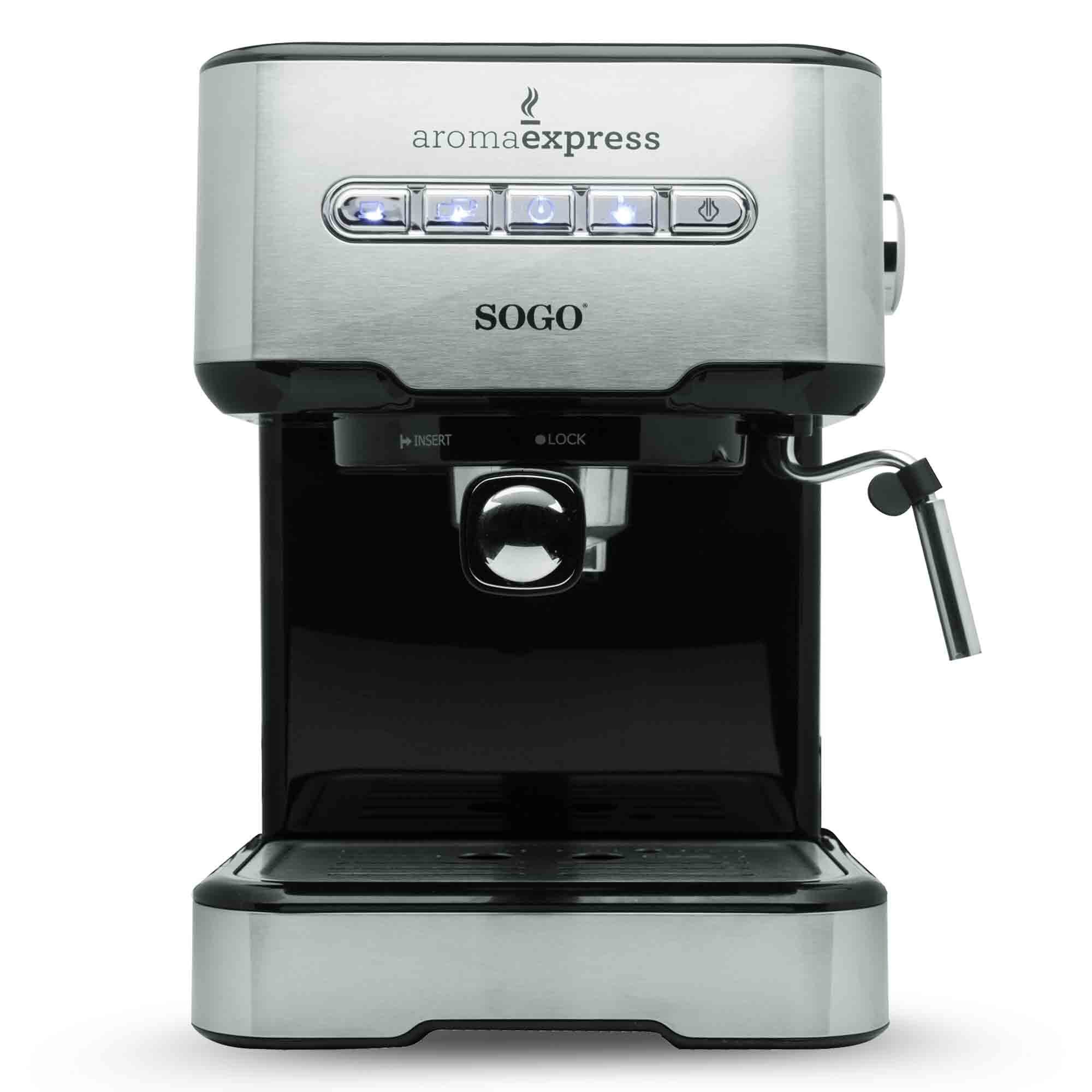 SOGO CAFETERA EXPRESO 2 EN 1 - 20 BAR - SOGO