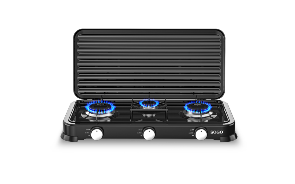 3-BURNER GAS STOVE - SOGO