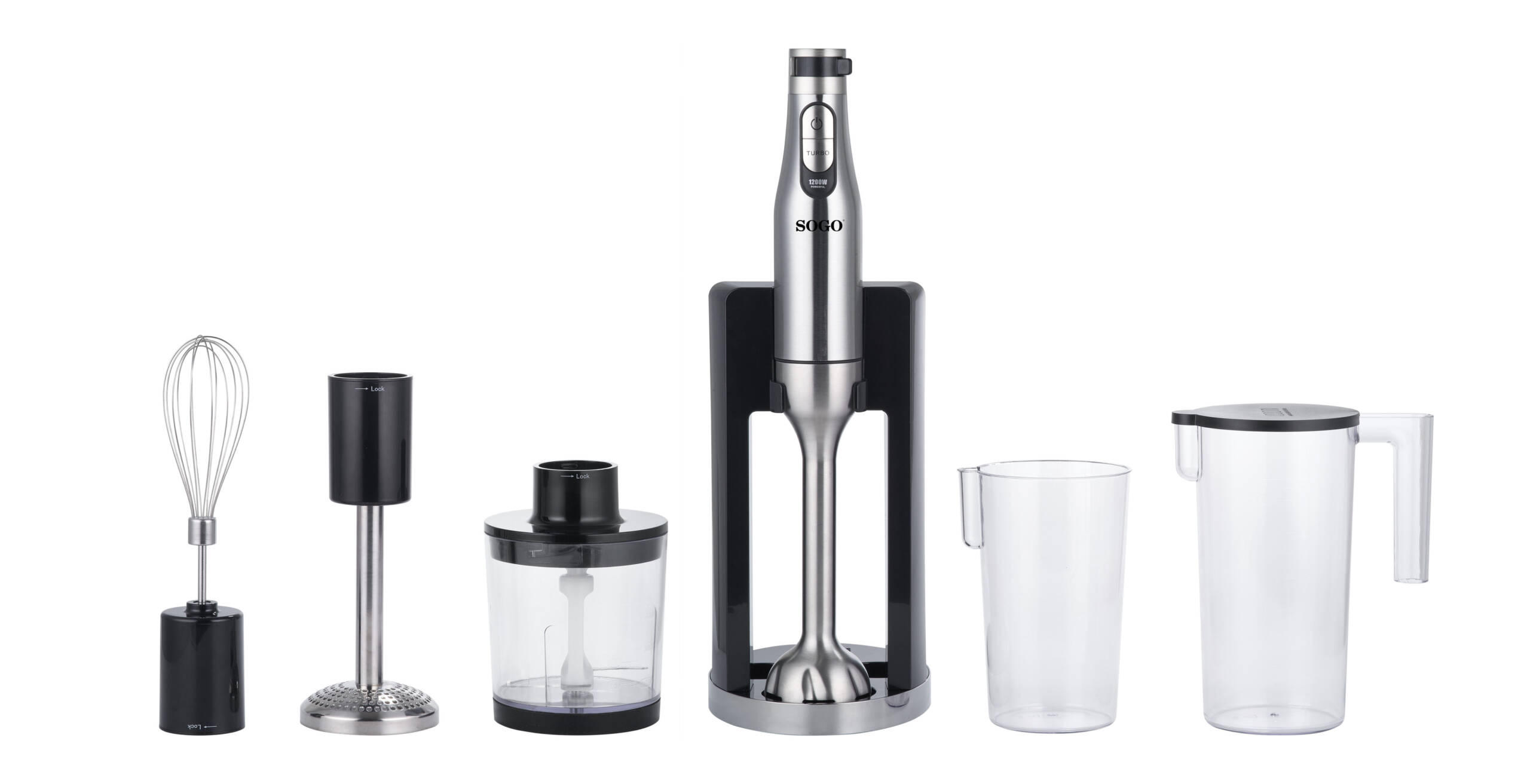 POWERFUL ELECTRIC HAND BLENDER 1200W - SOGO