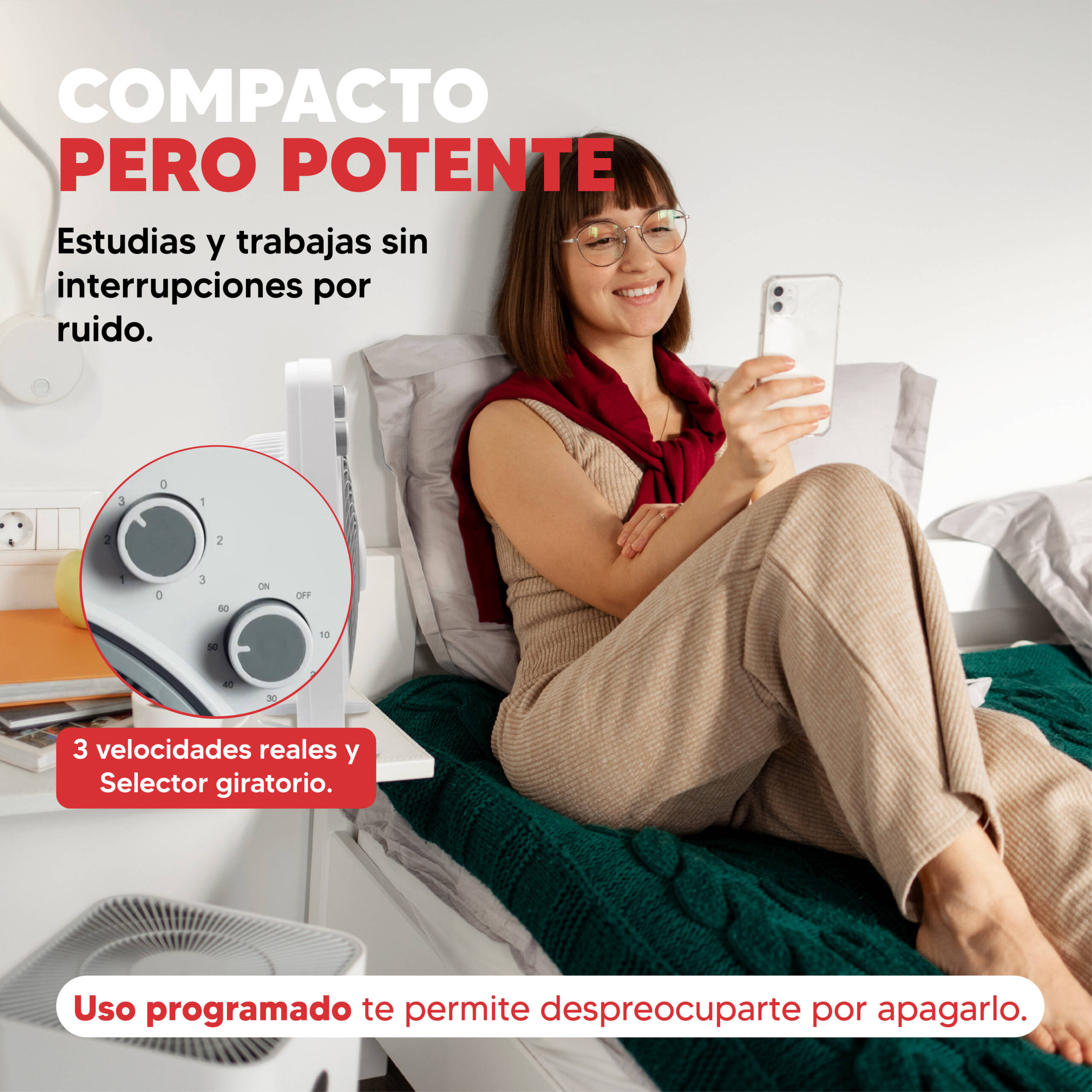 SOGO VENTILADOR ROTAT. BOX-FAN-10" - SOGO