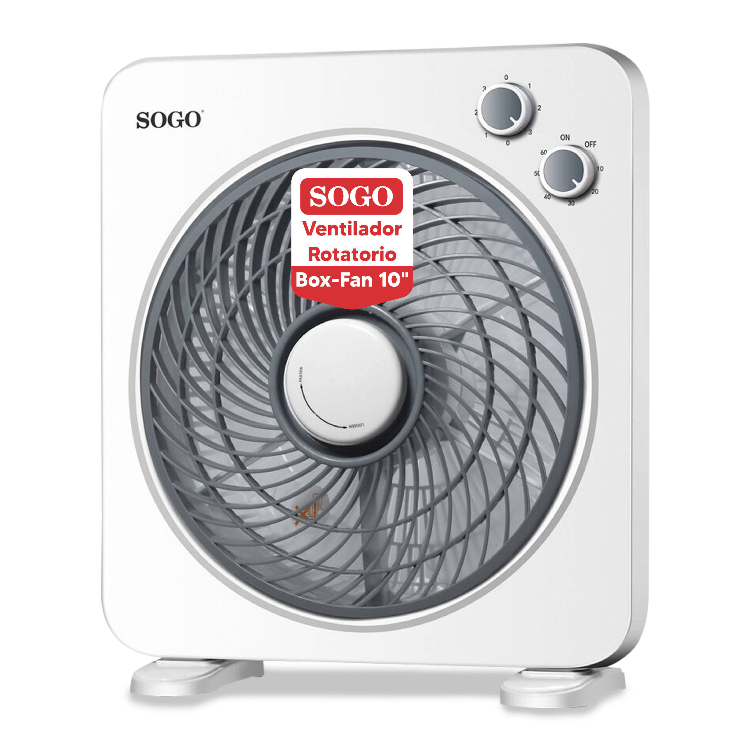 SOGO VENTILADOR ROTAT. BOX-FAN-10" - SOGO
